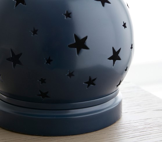Star Cutout 3-Way Table Lamp | Pottery Barn Kids
