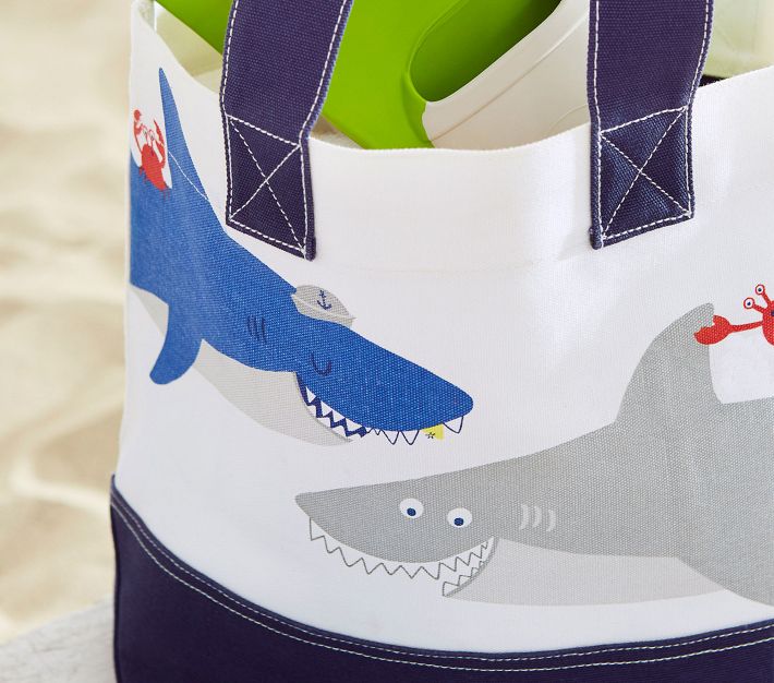 Nautical Shark Kids Tote | Pottery Barn Kids
