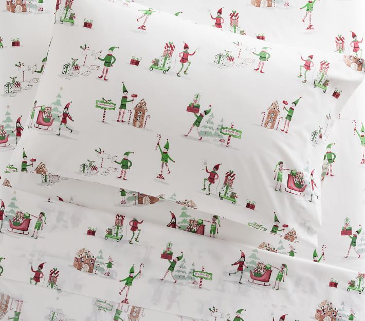 Elf Organic Pillowcases | Pottery Barn Kids
