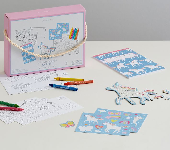 Unicorn Parade Art Kit | Pottery Barn Kids