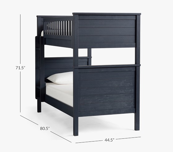 Charlie Single-Over-Single Kids Bunk Bed | Pottery Barn Kids