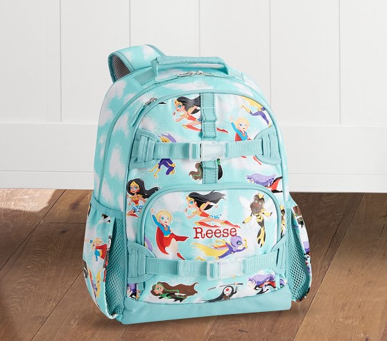 DC Girl Superheroes Glow-in-the-Dark Kids Backpack | Pottery Barn Kids
