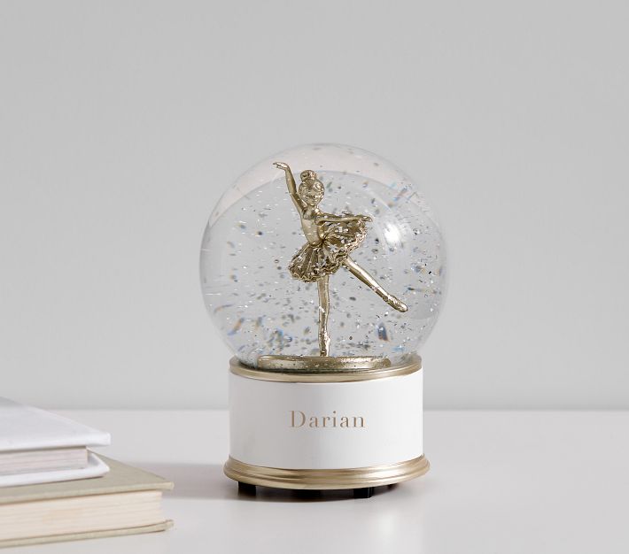 Spinning Ballerina Snow Globe | Pottery Barn Kids
