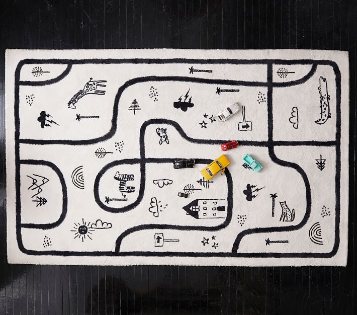 Modern Performance Play Rug | Pottery Barn Kids