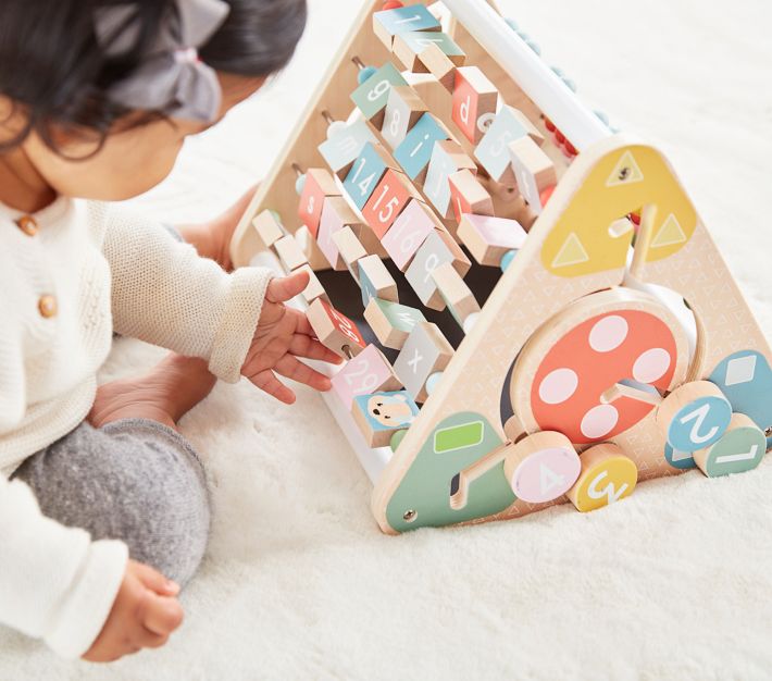 Big Jigs X pbk Triangle Activity Center | Pottery Barn Kids