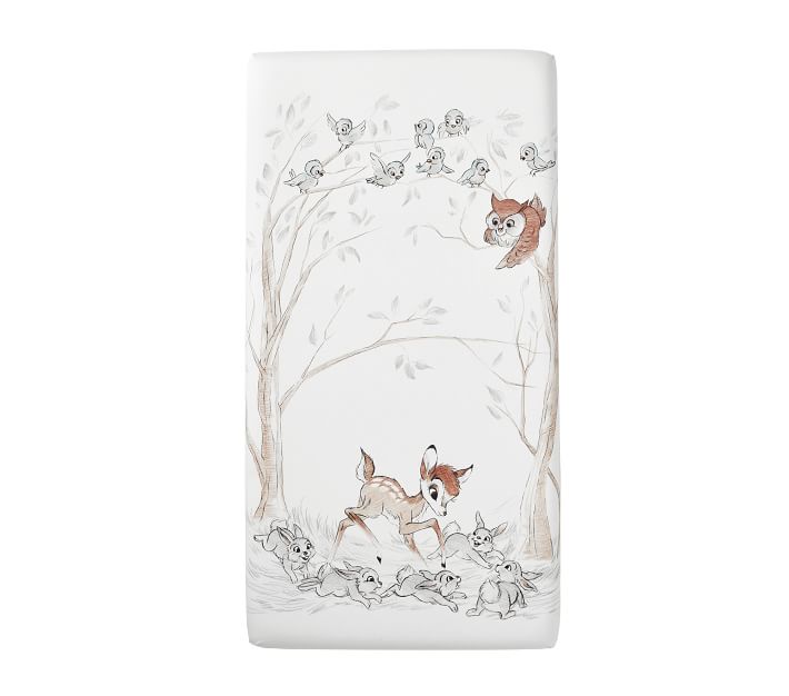 Disney Bambi Picture Perfect Organic Crib Fitted Sheet | Pottery Barn Kids