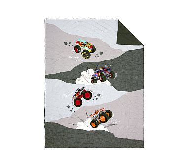 Hot Wheels™ Monster Trucks Quilt & Shams | Pottery Barn Kids
