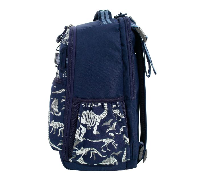 Mackenzie Navy Dino Bones Glow-in-the-Dark Adaptive Backpack | Pottery ...