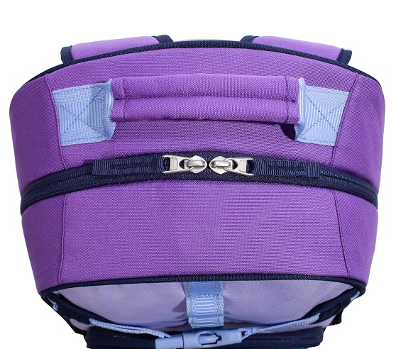 Mackenzie Lavender/Aqua/Navy Colourblock Backpacks | Pottery Barn Kids