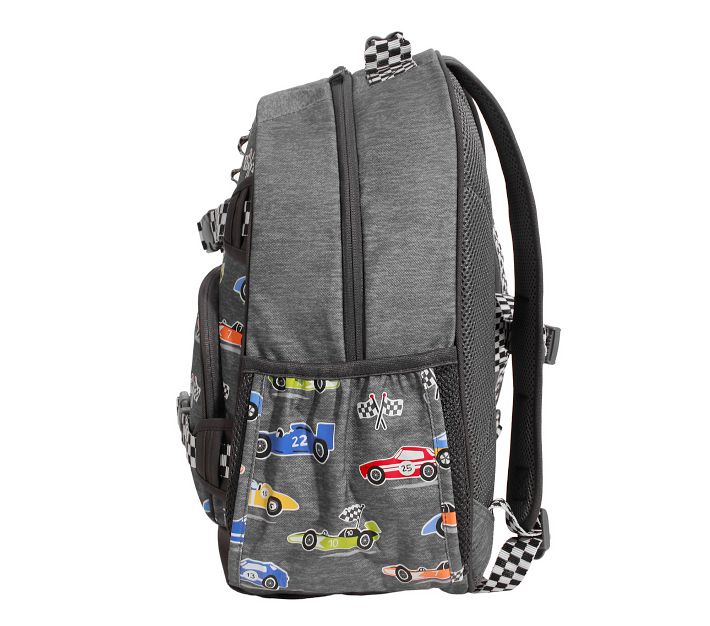 Mackenzie Race Cars Glow-in-the-Dark Backpacks | Pottery Barn Kids