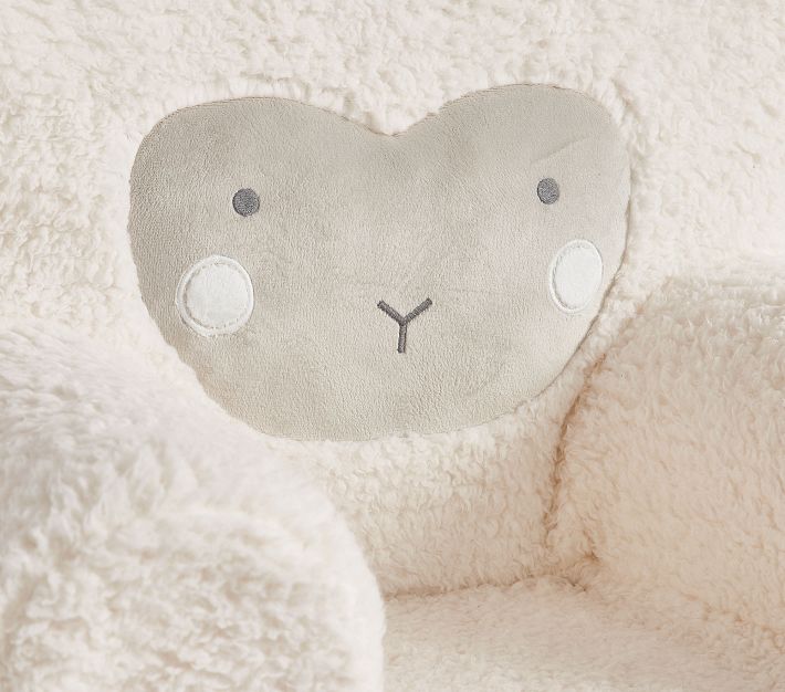 My First Anywhere Chair®, Cozy Ivory Lamb | Pottery Barn Kids