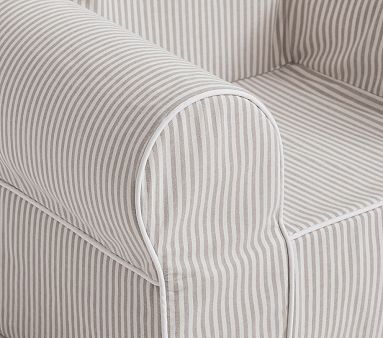 Anywhere Chair®, Oatmeal Oxford Stripe | Pottery Barn Kids