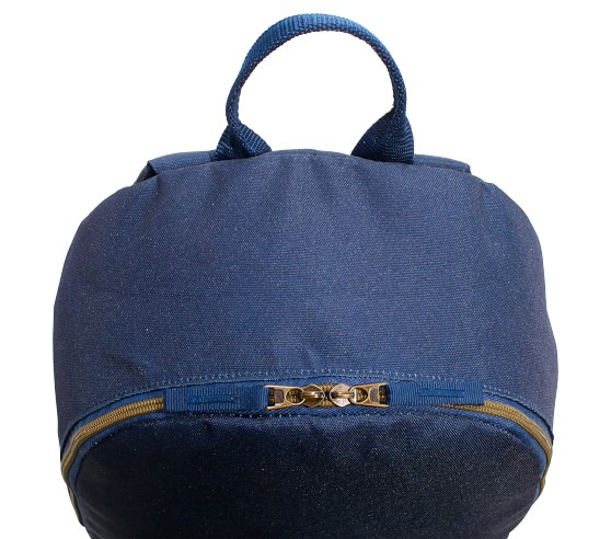 Colby Solid Navy Backpacks | Pottery Barn Kids