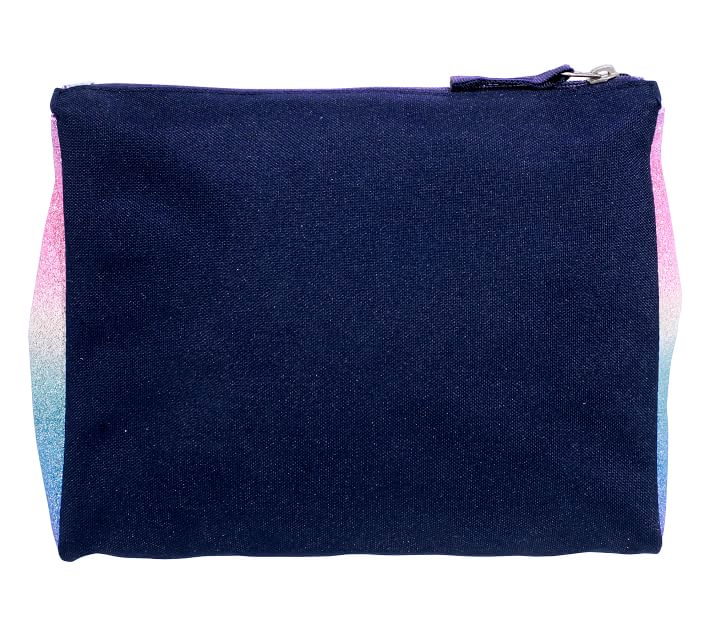 Mackenzie Rainbow Ombre Sparkle Glitter Supplies Pouch | Pottery Barn Kids