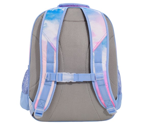 Mackenzie Rainbow Clouds Glitter Backpacks | Pottery Barn Kids