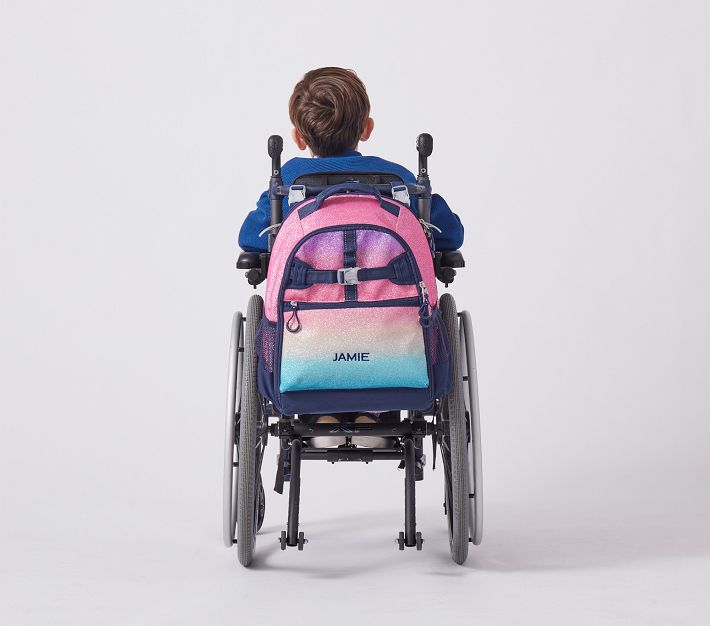 Mackenzie Rainbow Ombre Glitter Adaptive Backpack & Lunch Bundle, Set ...