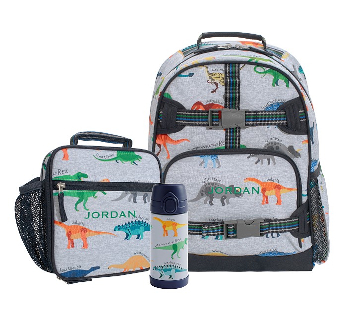 Mackenzie Finn Dino Backpack & Lunch Bundle, Set of 3 | Pottery Barn Kids
