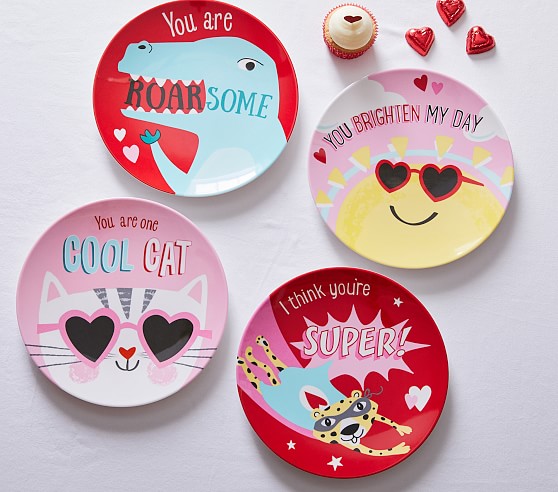Valentine's Day Plates | Pottery Barn Kids