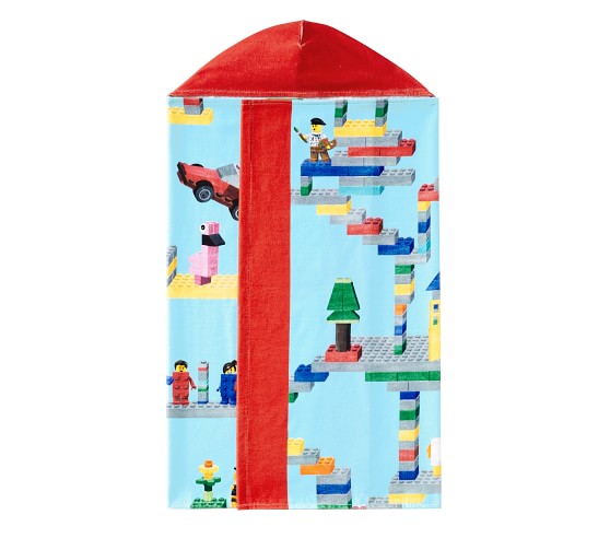 LEGO® Kid Beach Hooded Towel | Pottery Barn Kids