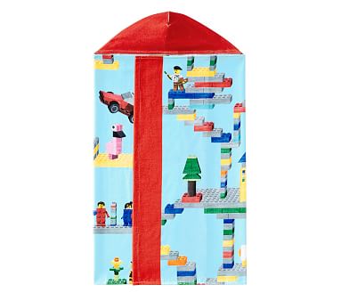 LEGO® Kid Beach Hooded Towel | Pottery Barn Kids
