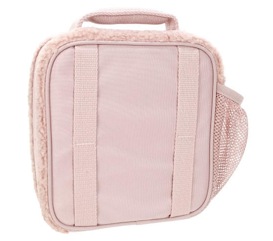 Mackenzie Blush Sherpa Lunch Boxes | Pottery Barn Kids