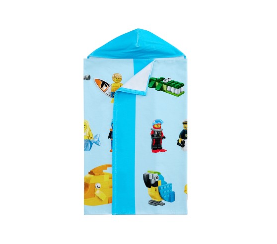LEGO® Kid Beach Hooded Towel | Pottery Barn Kids