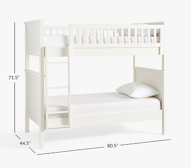 Charlie Single-Over-Single Kids Bunk Bed | Pottery Barn Kids