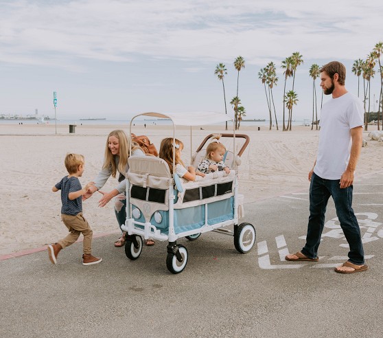 Wonderfold VW4 Volkswagon Stroller Wagon | Pottery Barn Kids