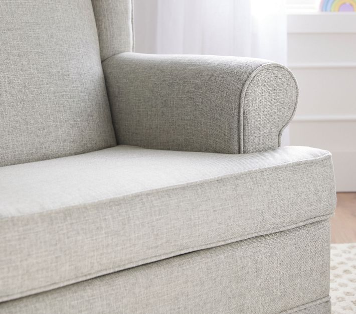 Oversized Wingback Manual & Power Swivel Recliner | Pottery Barn Kids