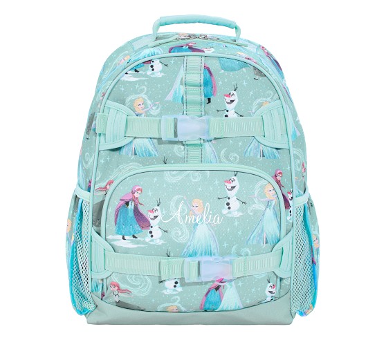 Mackenzie Aqua Disney Frozen Backpacks | Pottery Barn Kids