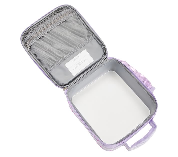 Mackenzie Lavender Pretty Bows Lunch Boxes | Pottery Barn Kids