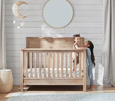 Charlie 4-in-1 Convertible Baby Crib | Pottery Barn Kids