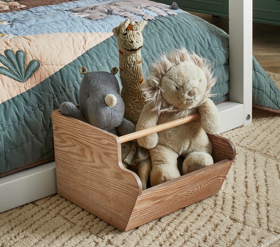 Wood Stackable Bin | Pottery Barn Kids