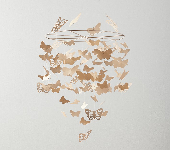 Paper Butterfly Mobile | Pottery Barn Kids