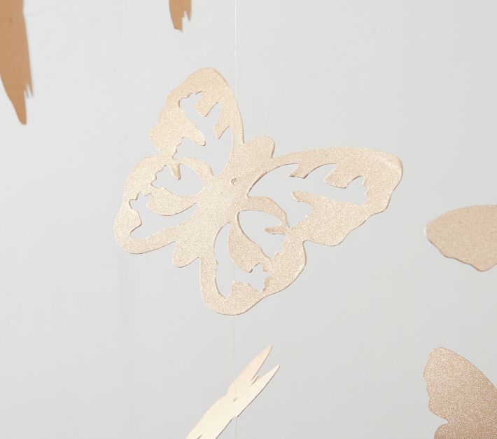Paper Butterfly Mobile | Pottery Barn Kids