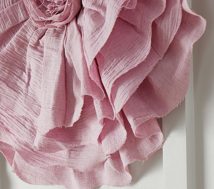 Purple Fabric Flowers, Set of 2 | Pottery Barn Kids