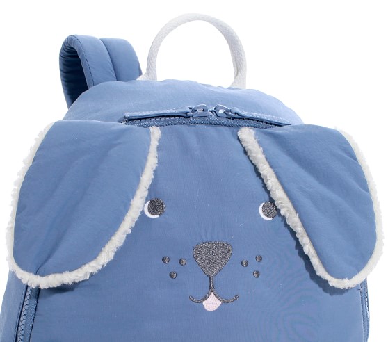 Colby Indigo Puppy Critter Backpacks | Pottery Barn Kids