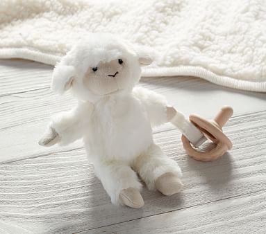 Lamb Snuggle Gift Bundle | Pottery Barn Kids