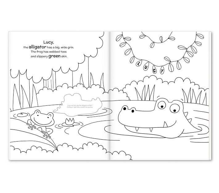 Learn Colors Personalized Coloring & Activity Book | Pottery Barn Kids