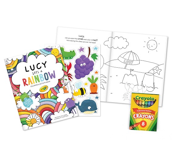 Learn Colors Personalized Coloring & Activity Book | Pottery Barn Kids