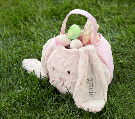 Long-Eared Bunny Easter Bucket | Pottery Barn Kids