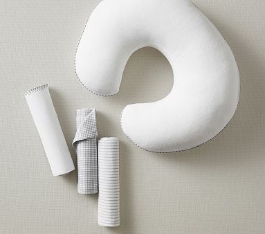 Boppy® Gingham Nursing Pillow & Cover | Pottery Barn Kids