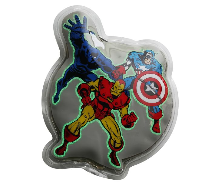 Marvel Avengers Glow-in-the-Dark Soft Freezer Pack | Pottery Barn Kids