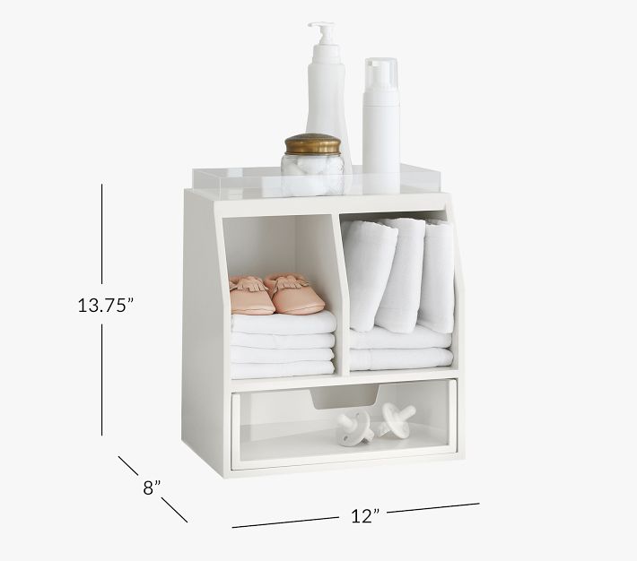 Acrylic & Wood All-in-One Organizer | Pottery Barn Kids