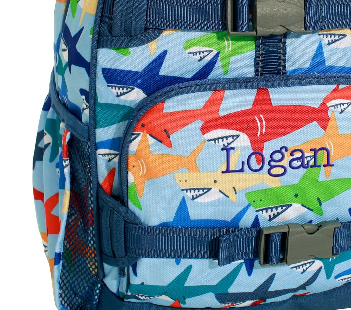 Mackenzie Multi Sharks Backpacks | Pottery Barn Kids