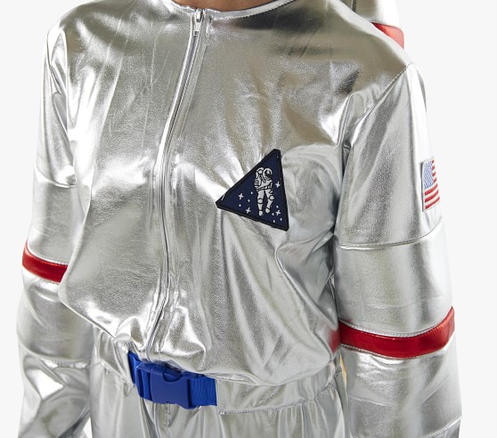Adult Light-Up Silver Astronaut Costume | Pottery Barn Kids