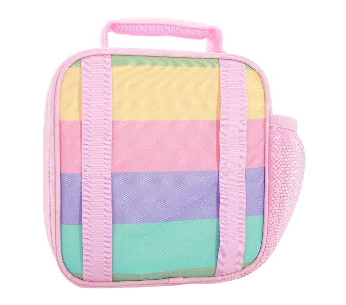 Mackenzie Pastel Multi Stripe Lunch Boxes | Pottery Barn Kids
