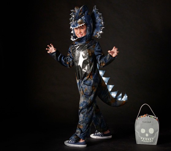 Dilophosaurus Dinosaur Light-Up Costume | Pottery Barn Kids
