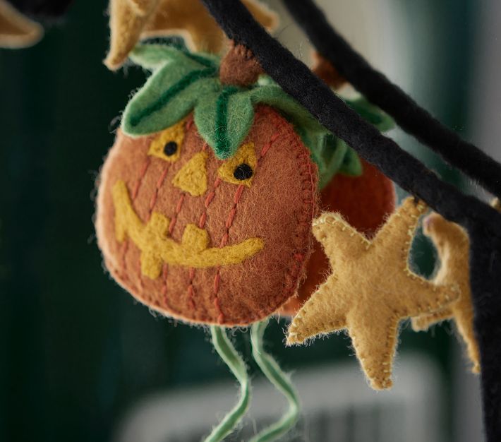 Rifle Paper Co. Halloween Trick-or-Treat Garland | Pottery Barn Kids