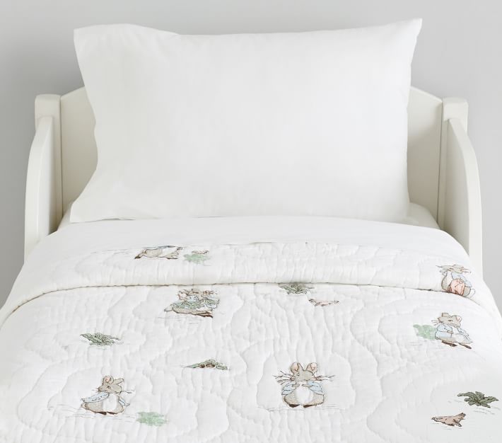 Peter Rabbit™ Baby Quilt | Pottery Barn Kids